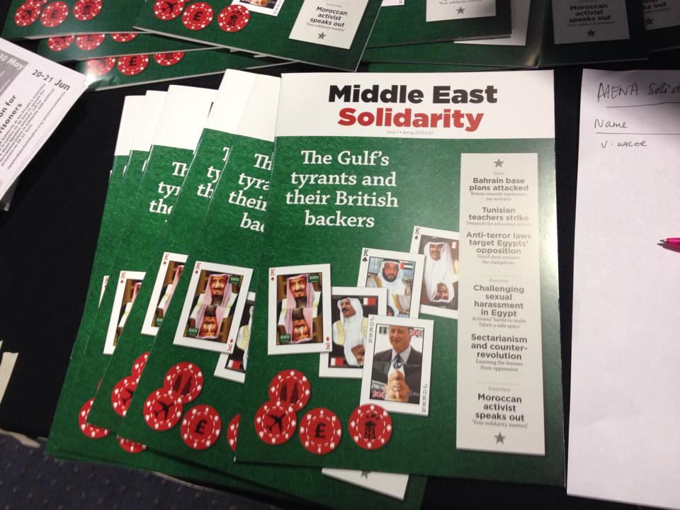 Middle East Solidarity magazine – out now | MENA Solidarity Network